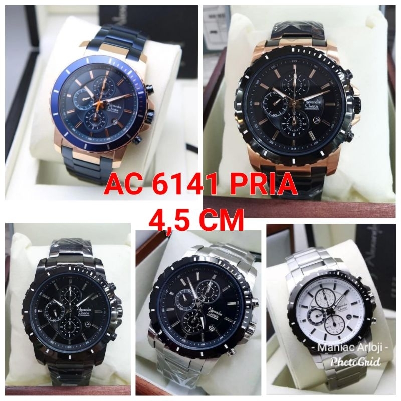 Jual JAM TANGAN PRIA ALEXANDRE CHRISTIE ORIGINAL AC 6141 / AC 6323 / AC ...