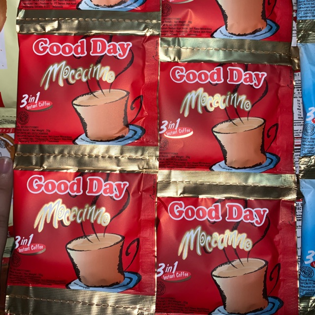 Jual Kopi GoodDay 1 renceng isi 10 Sachet - PASAR REBO PURWAKARTA ...