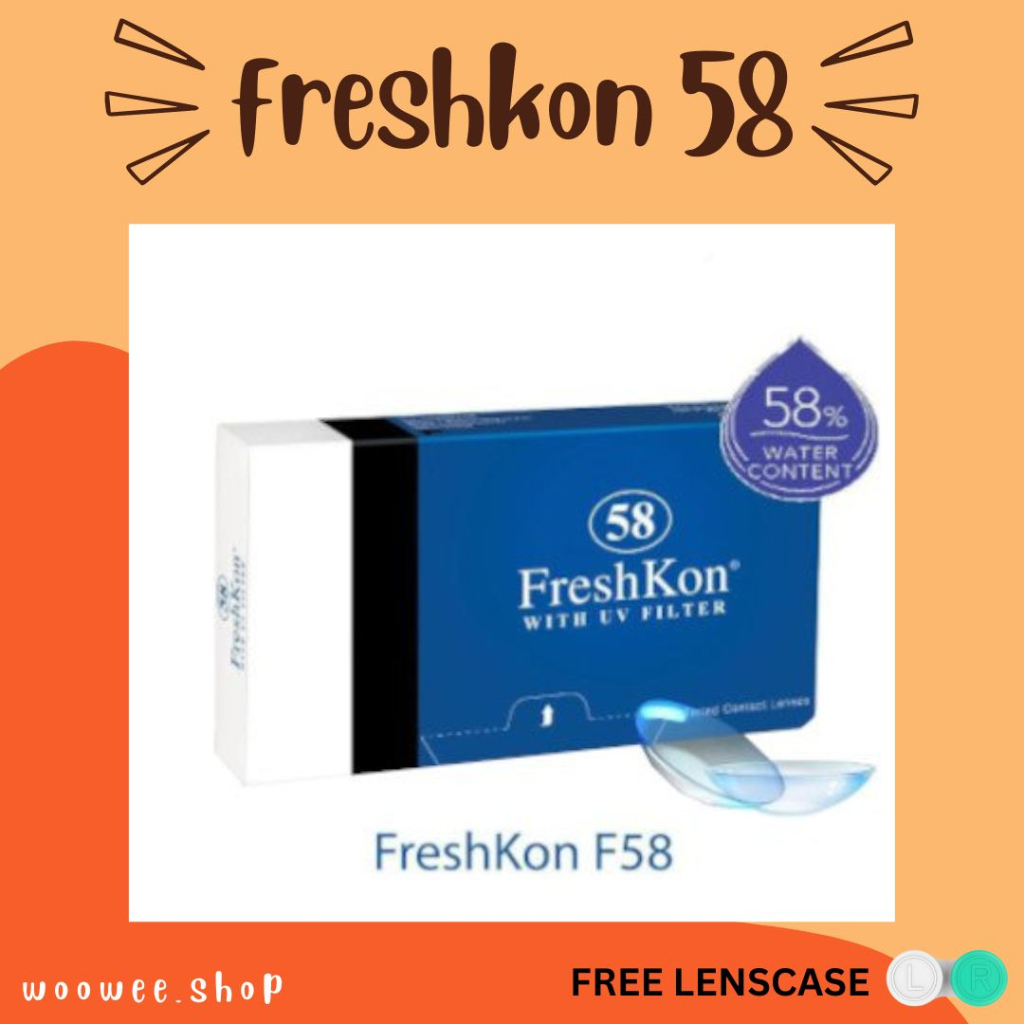 Jual Softlens Bening Freshkon F58 / Softlens Freshkon 58 bulanan | Shopee Indonesia