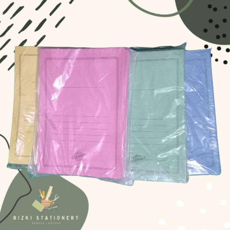 Jual Stopmap / Stofmap / Map Kertas Murah F4 1 pak (isi 50) | Shopee ...