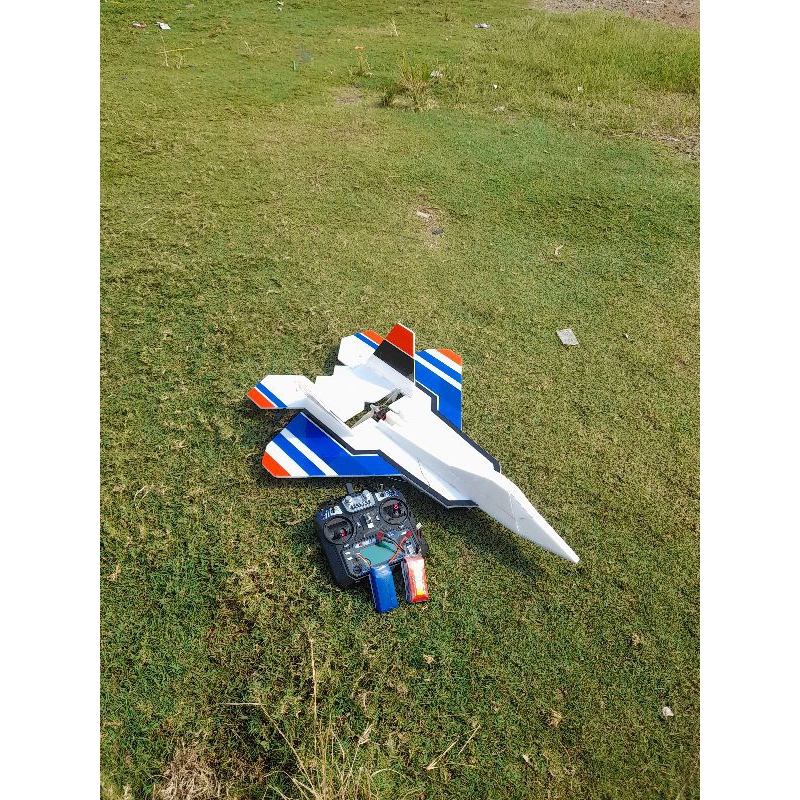 Jual Pesawat Rc Jet F-22 RTF Full Electric Kebut Pemula siap terbang ...