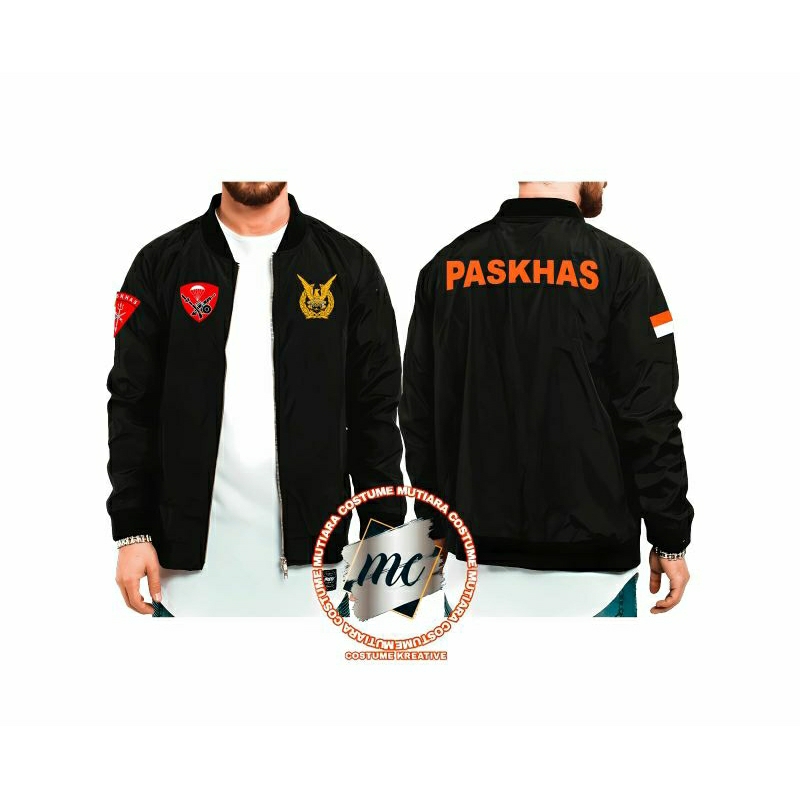 Jual JAKET BOMBER PASKHAS JAKET TNI | Shopee Indonesia
