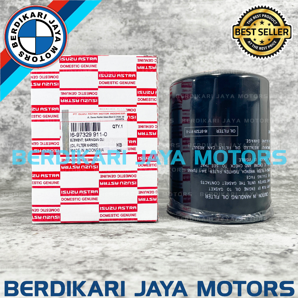 Jual OIL FILTER SARINGAN OLI ISUZU ELF NHR55 NHR 55 NKR55 NKR 55 NLR55 ...