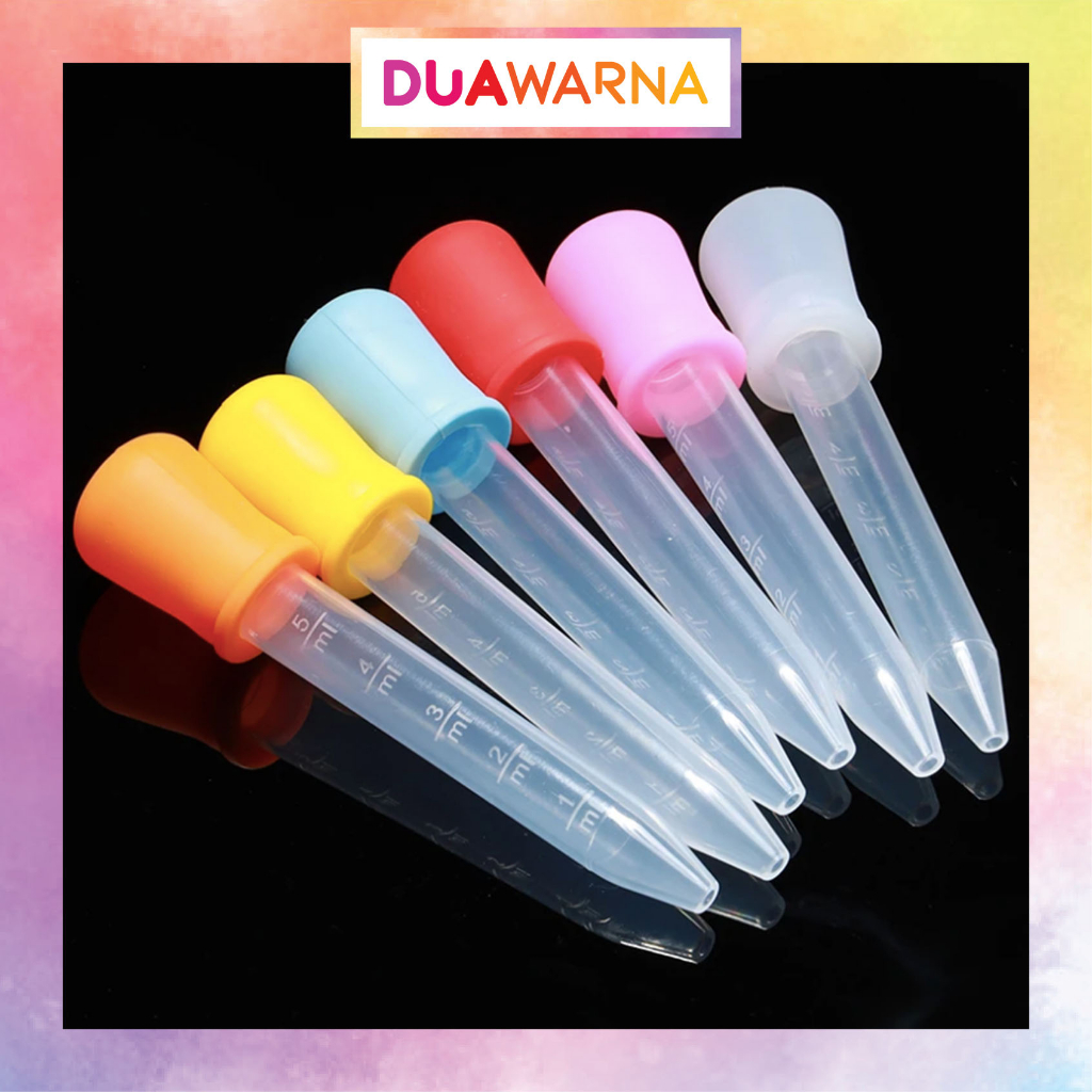 Jual DuaWarna Pipet Tetes Obat Bayi Silikon Pipet Takar Minum Anak ...