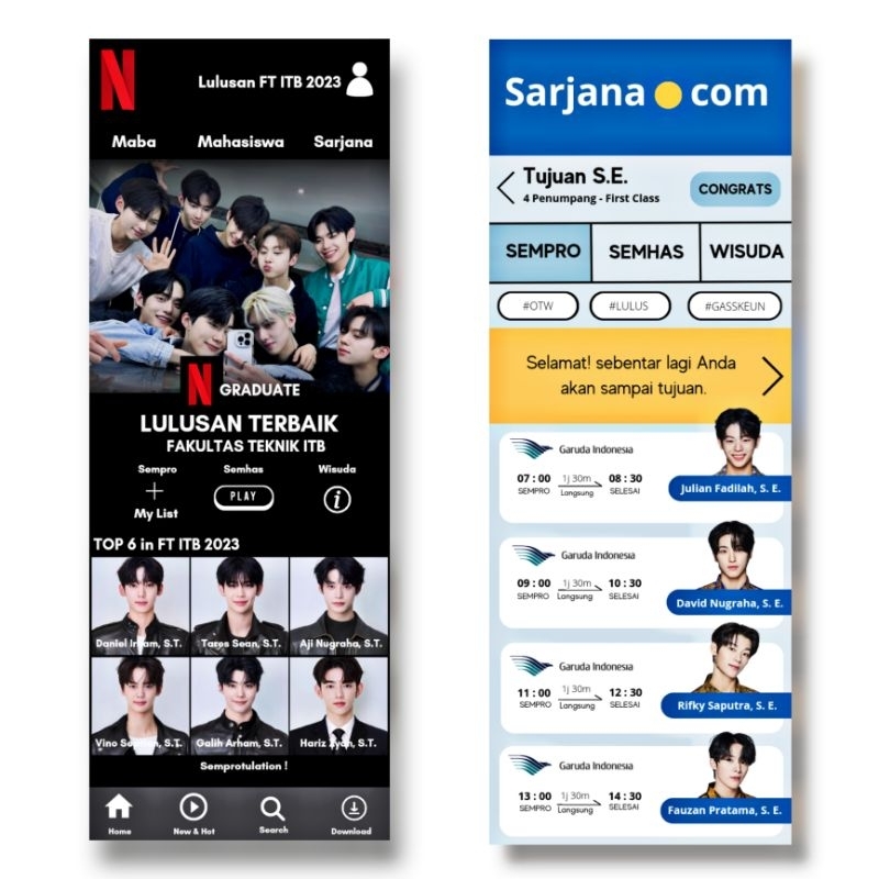 Jual Jasa Edit Design Banner Sempro Semhas Wisuda [soft file] | Shopee ...