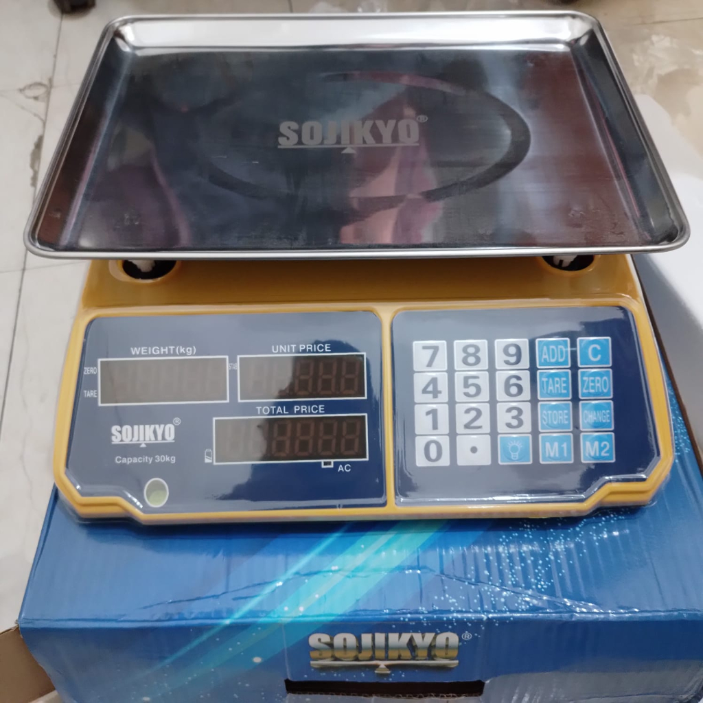 Jual Timbangan Digital Sojikyo 30 kg - timbangan laundry - timbangan buah | Shopee Indonesia