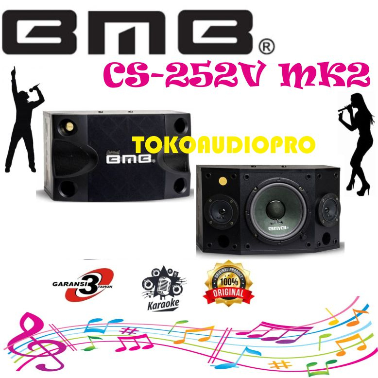 Jual BMB CS252V MKII Speaker Pasif Karaoke Original BMB Cs-252V Mk2 ...