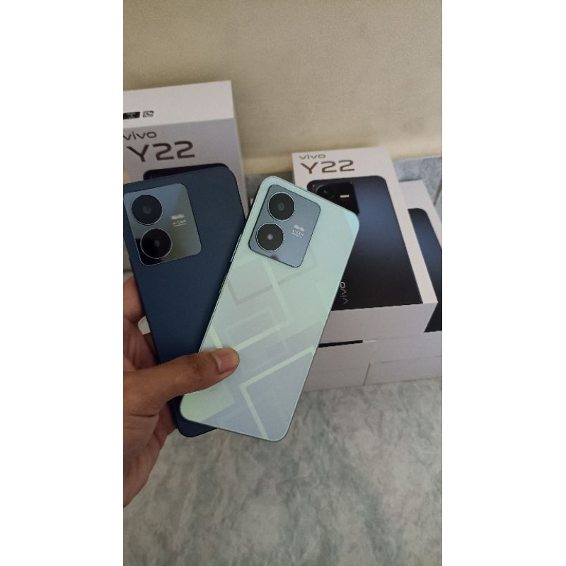 Jual Vivo Y22 ram 4/128gb - 4/64gb second fullset garansi - starlit ...