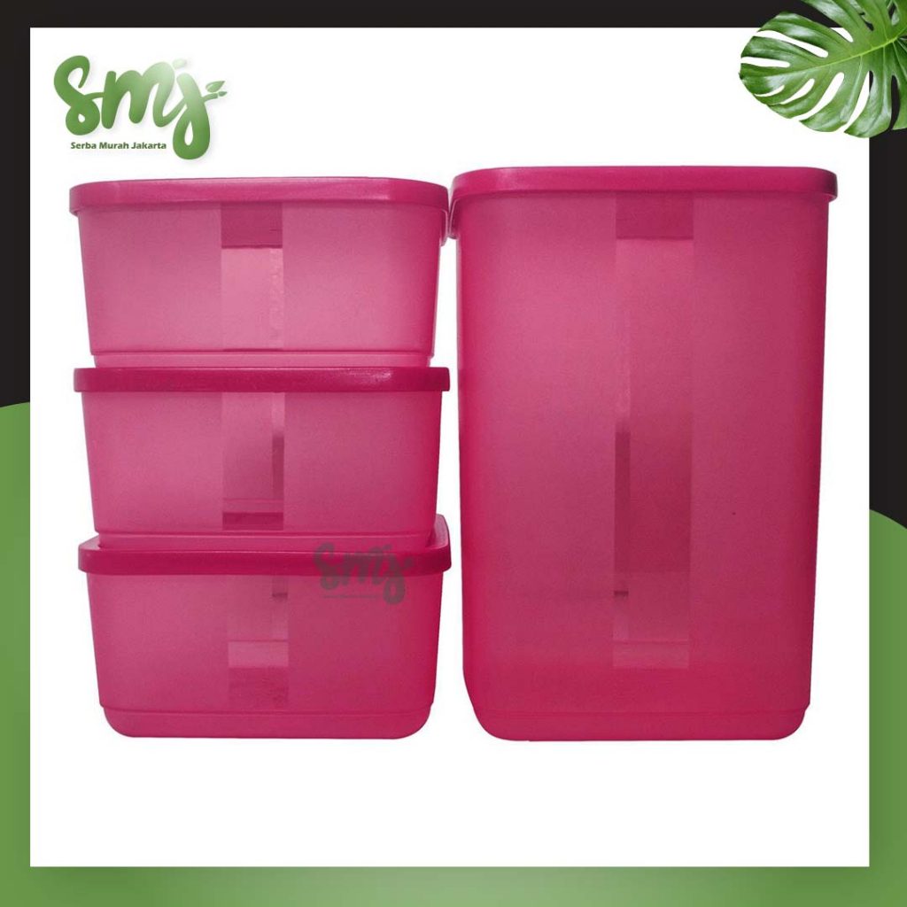 Jual SMJ - Toples Makanan Toples Calista Rose Plastik Tempat ...