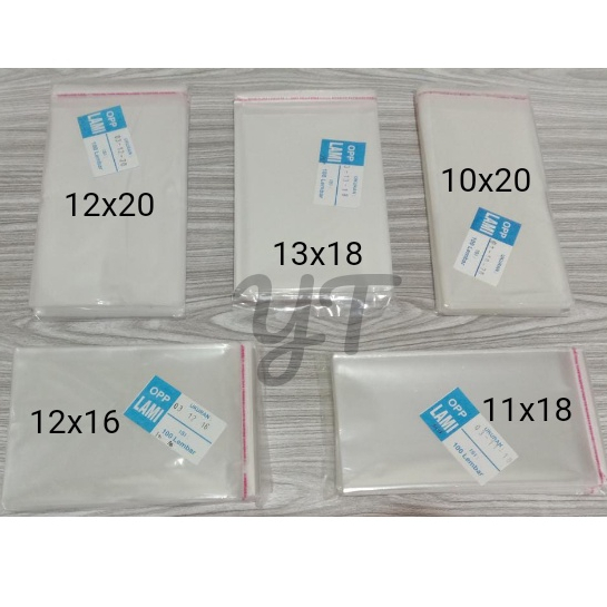 Jual Plastik OPP 10x20 ,12x20, 12x22, 11x18, 12x16, 13x16, 13x18 isi ...