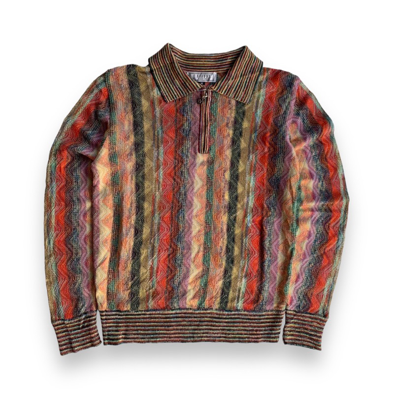 Jual KNITWEAR CARDIGAN VINTAGE 3D PATTERN/SWEATER RAJUT/SWEATER MOTIF ...