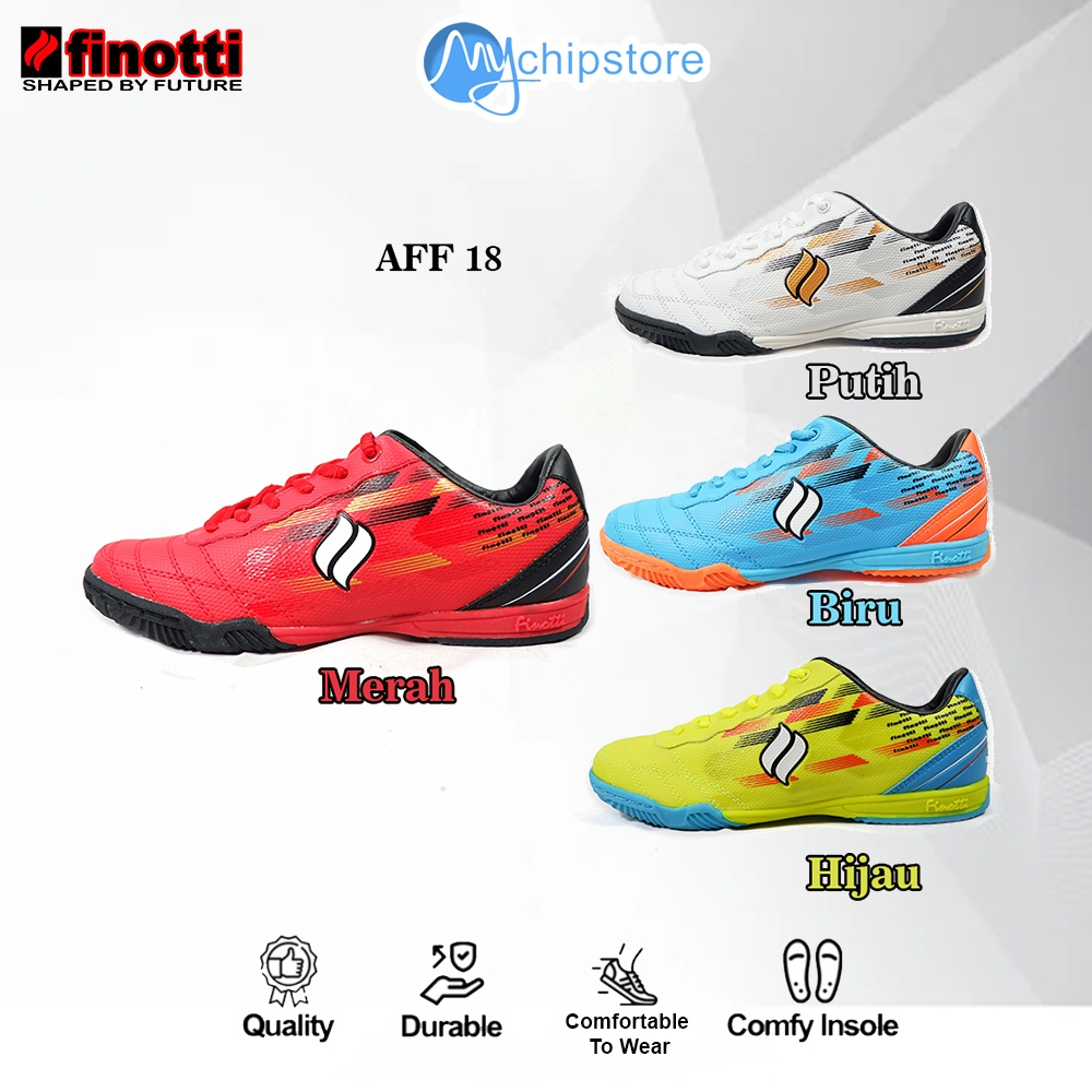 Jual Sepatu FUTSAL Finotti Dewasa Original AFF 18 | Shopee Indonesia