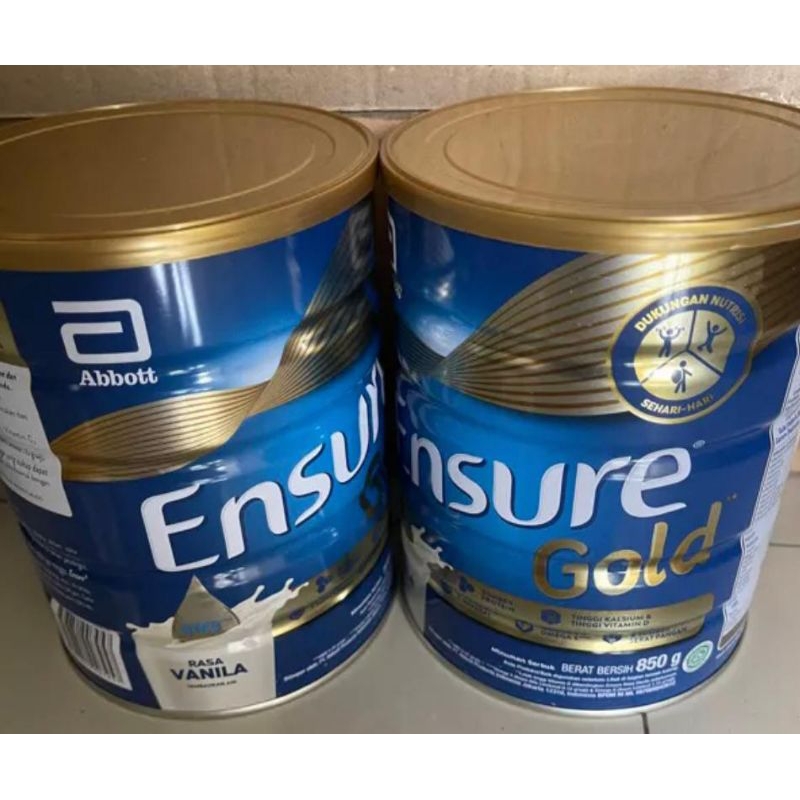 Jual Ensure Gold Vanila / Coklat 850gr | Shopee Indonesia