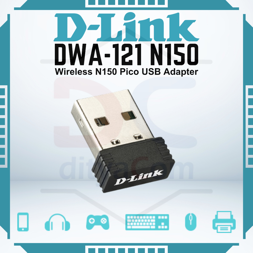 Jual D-LINK DWA-121 N150 WIRELESS PICO USB ADAPTER | Shopee Indonesia