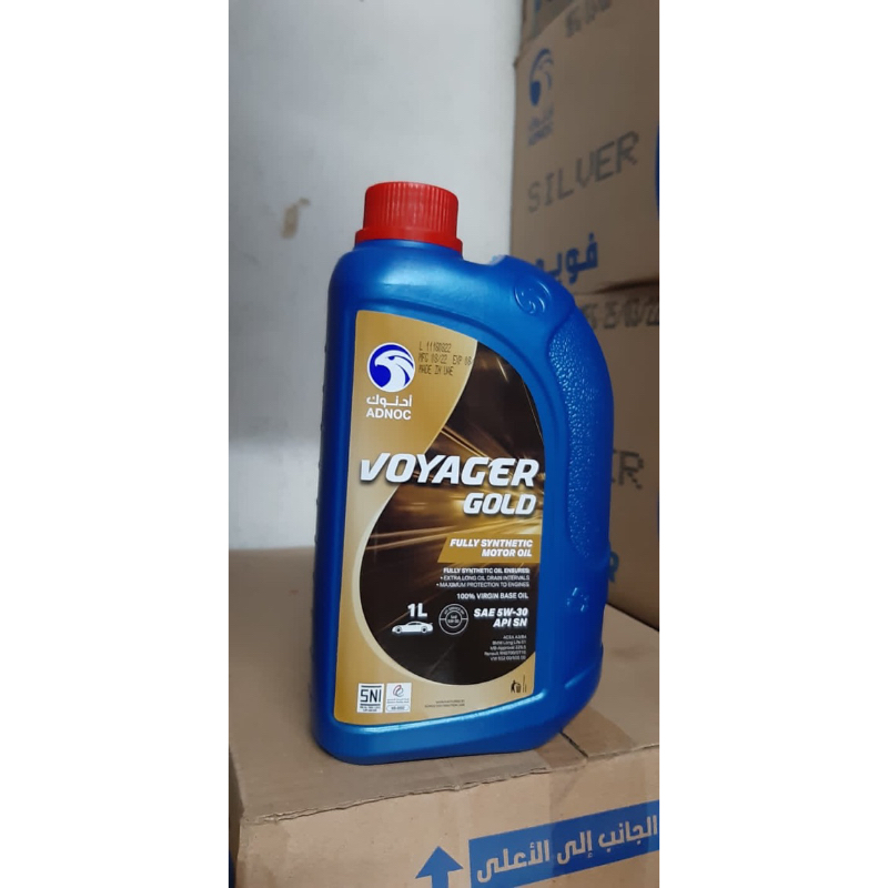 Jual Adnoc Voyager Gold SAE 5W30 API SN 1L | Shopee Indonesia
