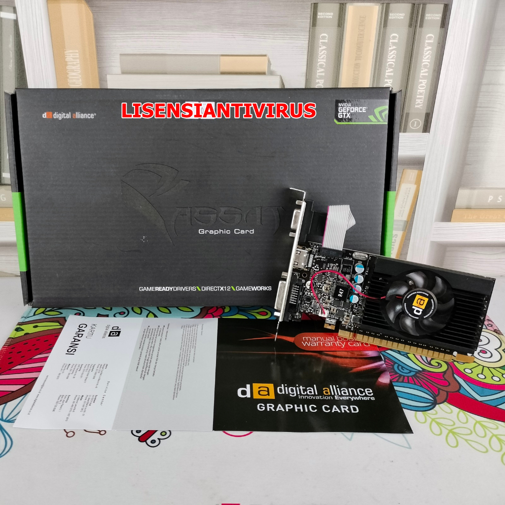 Jual VGA NVIDIA Digital Alliance GT 730 DA GT730 2GB DDR5 64BIT VGA PC | Shopee Indonesia