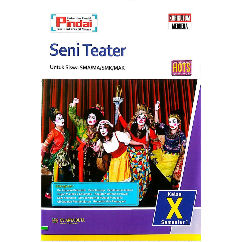 Jual Buku LKS Seni Teater kurikulum Merdeka Kelas 10 SMA/MA/SMK/MAX Semester 1 | Shopee Indonesia