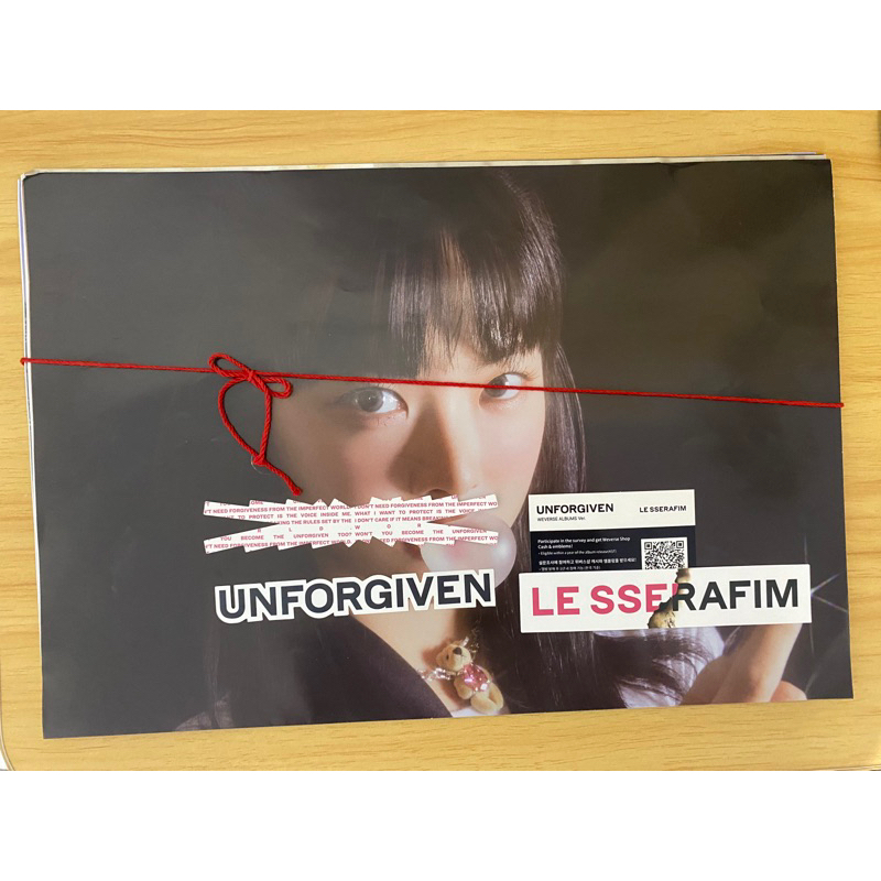 Jual album only lesserafim unforgiven weverse version, album unforgiven ...