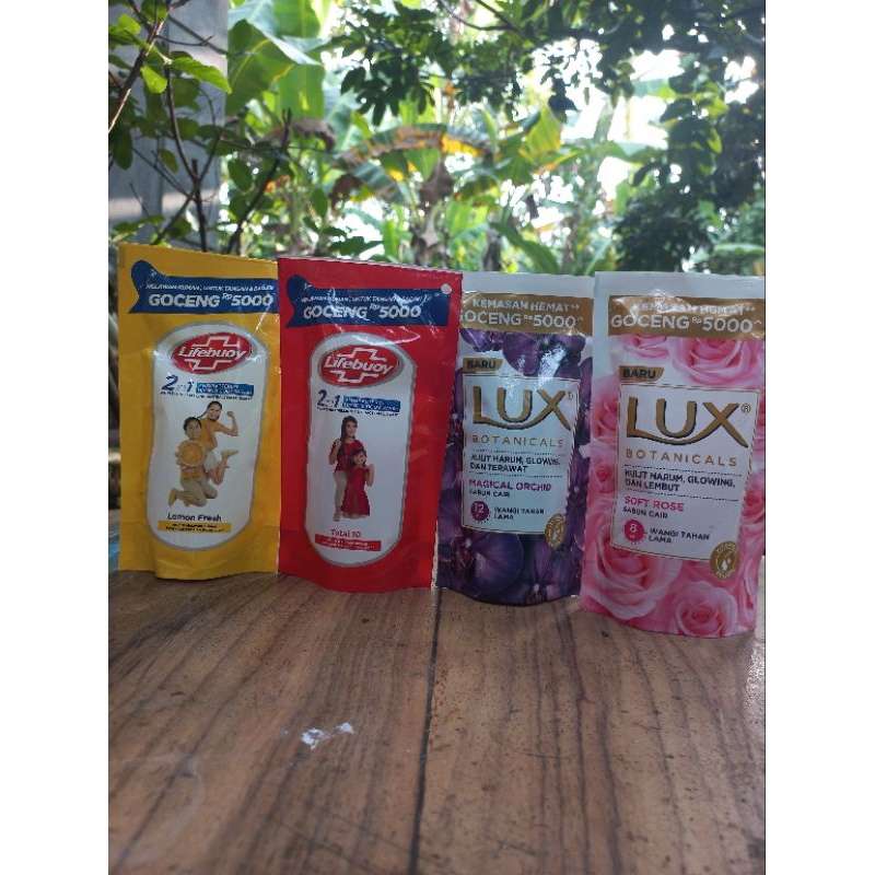 Jual Lifebuoy / Lux Body Wash 85-90ml isi 2 pcs | Shopee Indonesia