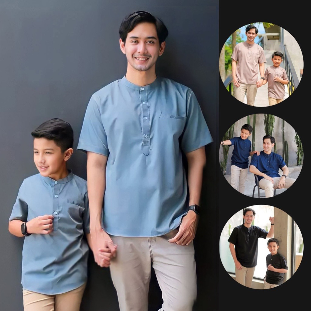 Jual Baju koko couple ayah dan anak laki laki 2023 | Shopee Indonesia