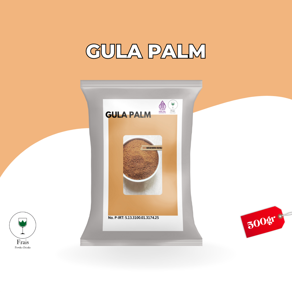 Jual PALM SUGAR 500gr / GULA PALM / GULA AREN ASLI / BROWN SUGAR BUBUK ...