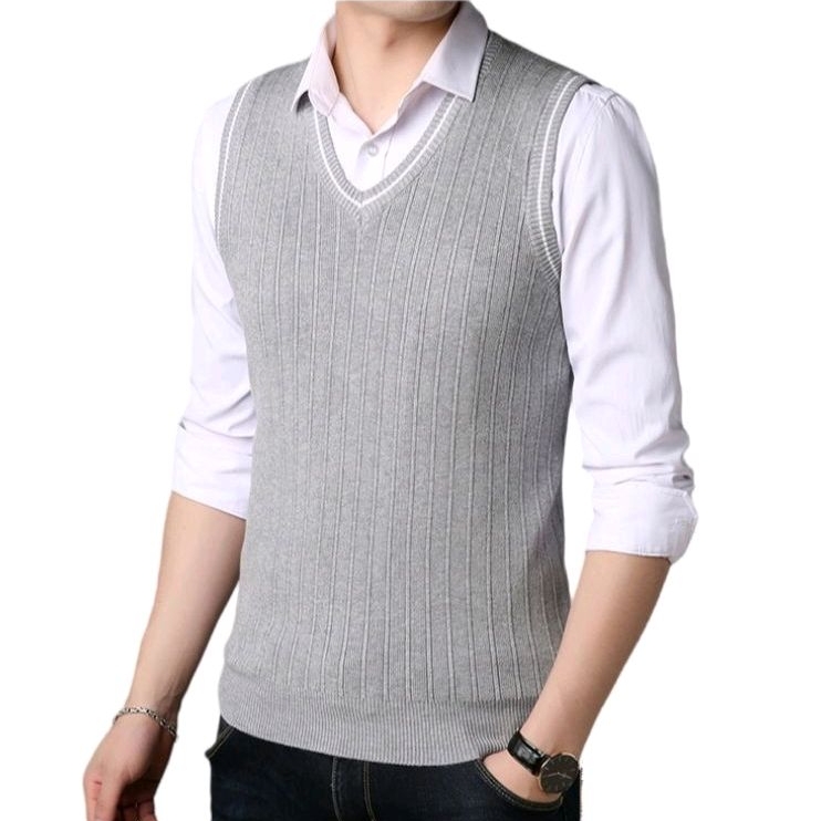 Jual SN - VEST KNIT FULLOVER / Rompi Rajut Kerja Pria | Shopee Indonesia