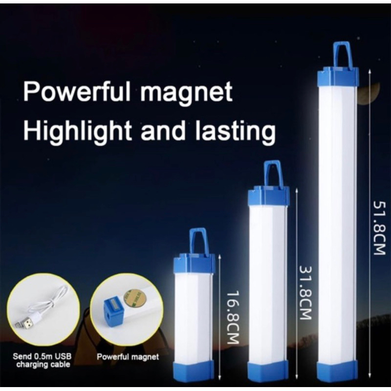 Jual lampu neon T7 - Lampu Neon LED Panjang T7 USB Bohlam Let Portable ...