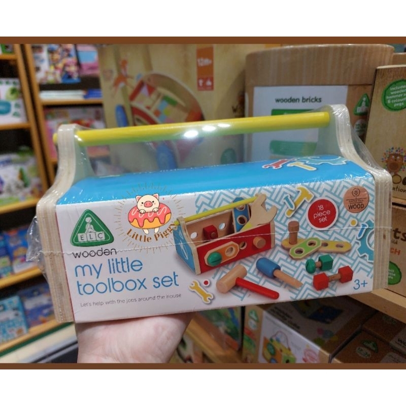 Jual ELC wooden my little tool box playset | Shopee Indonesia