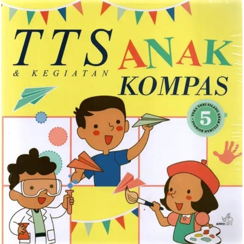 Jual Buku Tts Teka teki Silang Anak & Kegiatan Kompas Jilid 1 2 3 4 5 ...