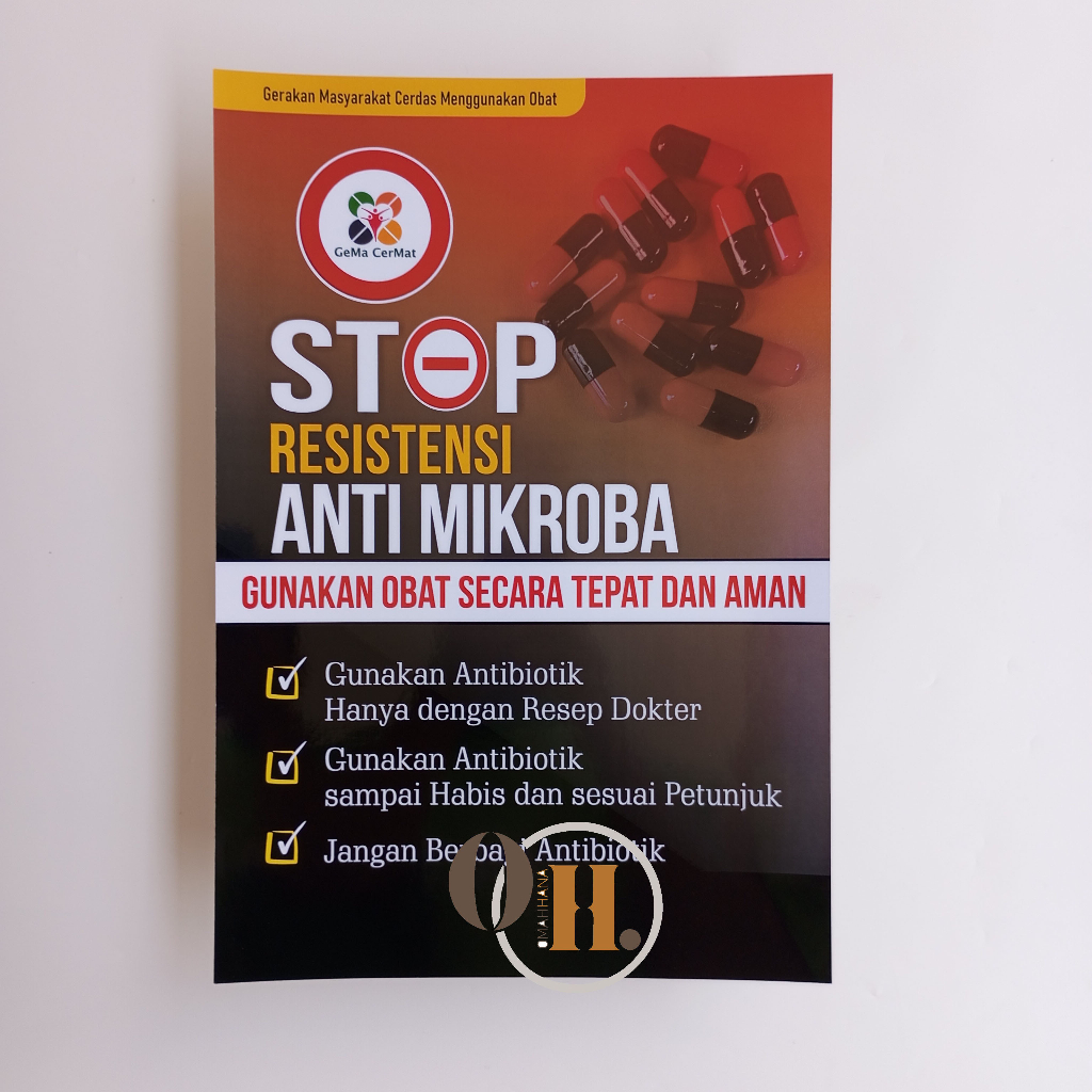 Jual Poster Stop Resistensi Anti Mikroba - Poster Gunakan Obat - Poster ...