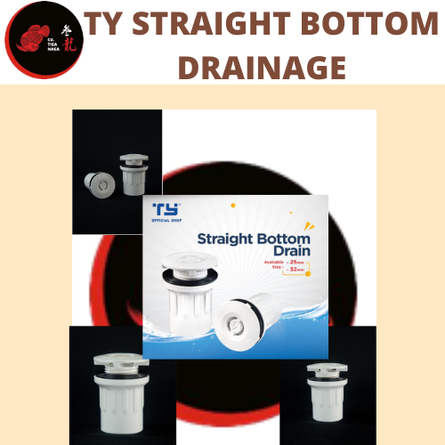 Jual TY Straight Drainage / Bottom Drain Pipa Pipe U – PVC by 3 Pawns ...