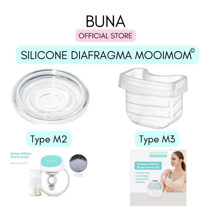 Jual DIAFRAGMA MOOIMOM M2 M3 WEARABLE HANDSFREE BREASTPUMP | Shopee ...