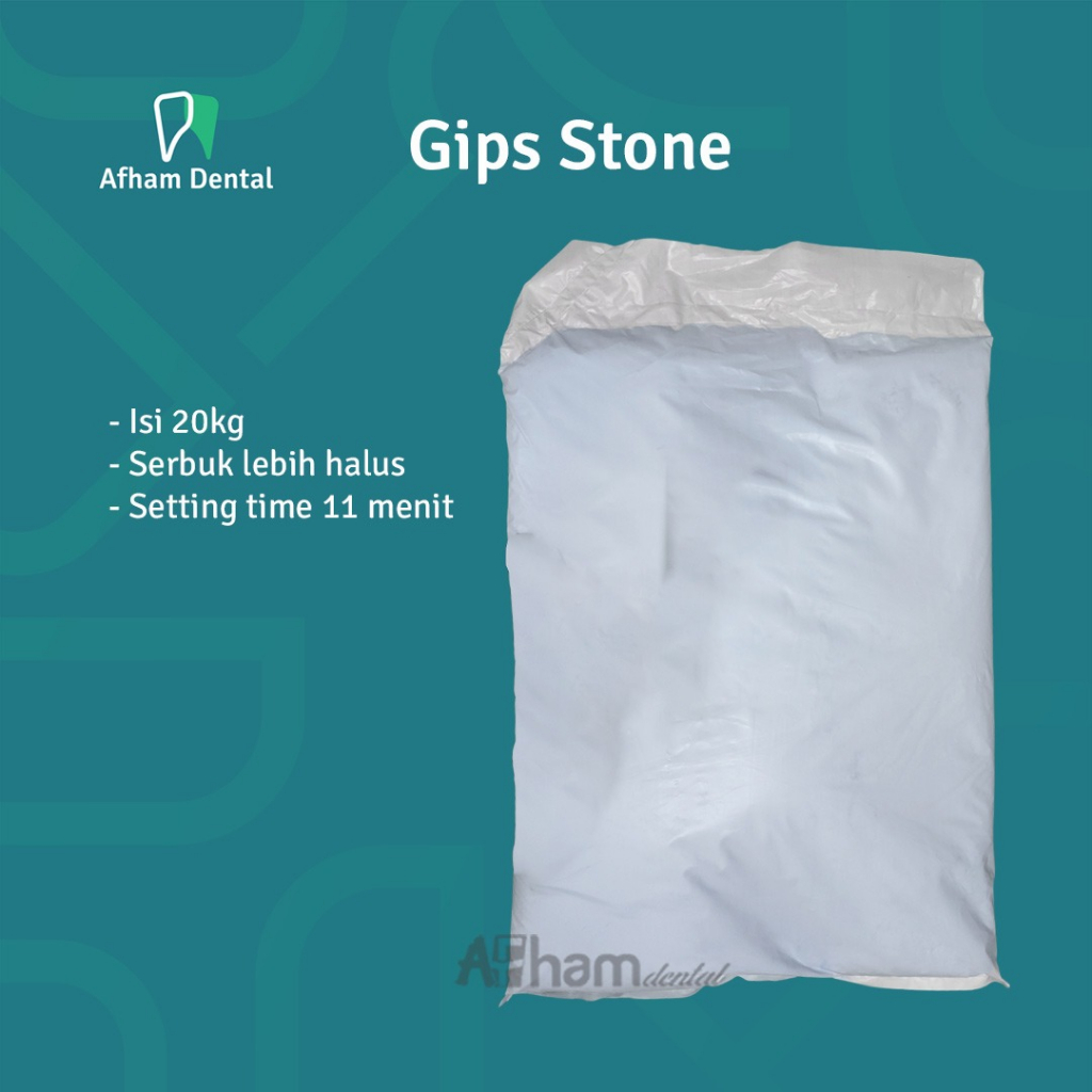 Jual DENTAL STONE MOLDANO PROBASE GIPS BIRU BAHAN CETAK / COR GIGI 1 ...