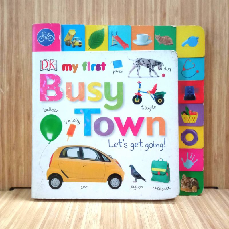 Jual [Eng] My First Busy Town Book / Boardbook / Preloved Buku Anak ...