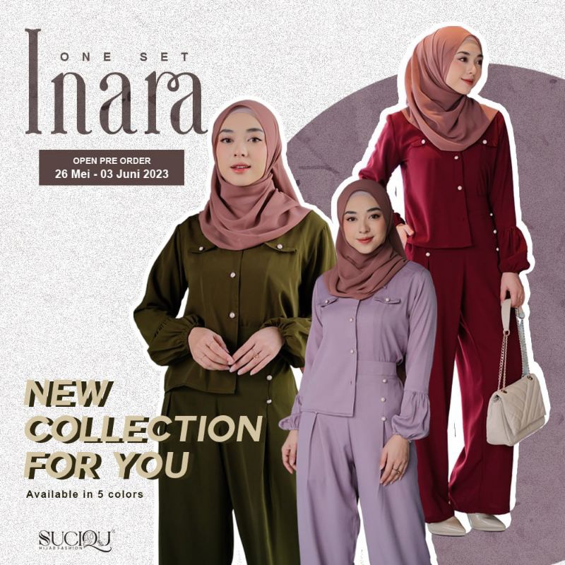 Jual INARA ONE SET || READY AGUSTUS | Shopee Indonesia