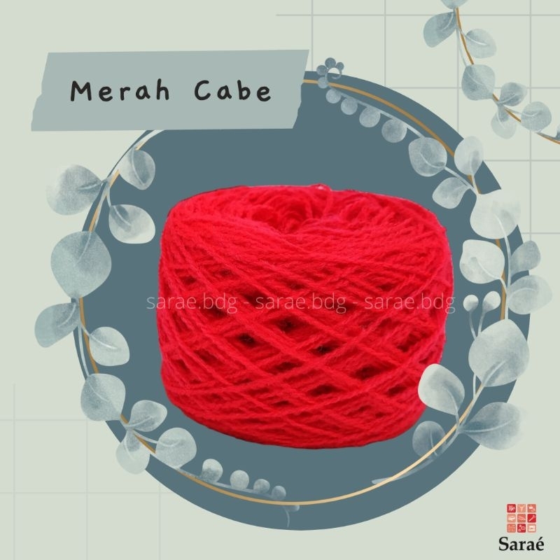 Jual Benang Wool Lokal/Berat 30gr/Hook Ukuran 1.50mm | Shopee Indonesia