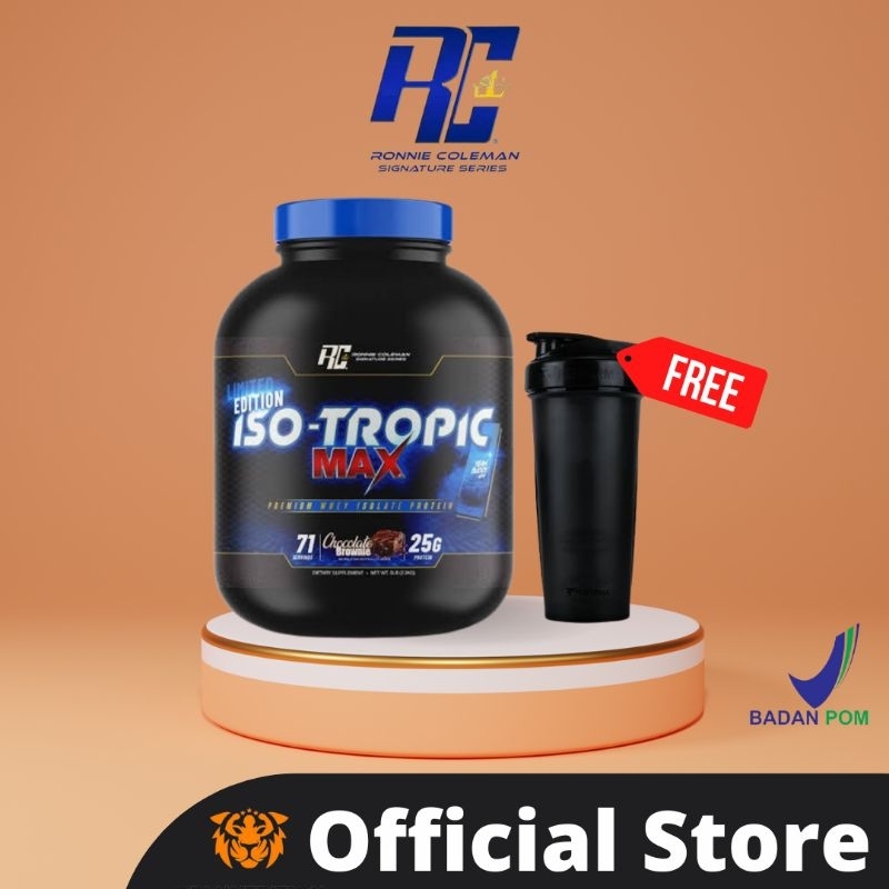 Jual Ronnie Coleman RC Iso Tropic Max 5Lbs Whey Protein Isolate RCSS ...