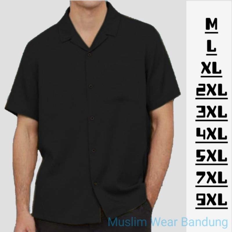 Jual Kemeja rayon premium oversize jumbo big size pria m l xl xxl xxxl 2xl 3xl 4xl 5xl 6xl 7xl ...