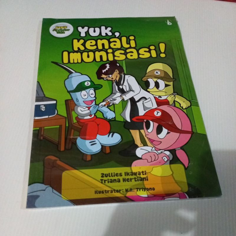 Jual Buku Pengetahuan Anak - Yuk, Kenali Imunisasi! (Komik Apoteker ... Jual Buku Pengetahuan Anak - Yuk, Kenali Imunisasi! (Komik Apoteker ...