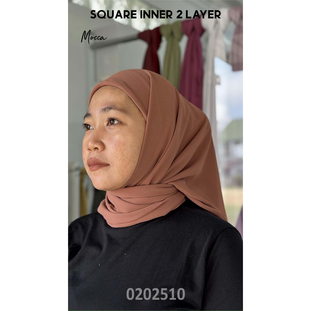 Jual SQUARE INNER 2 LAYER CERUTY BABYDOLL 2 IN 1 (02025) | Shopee Indonesia