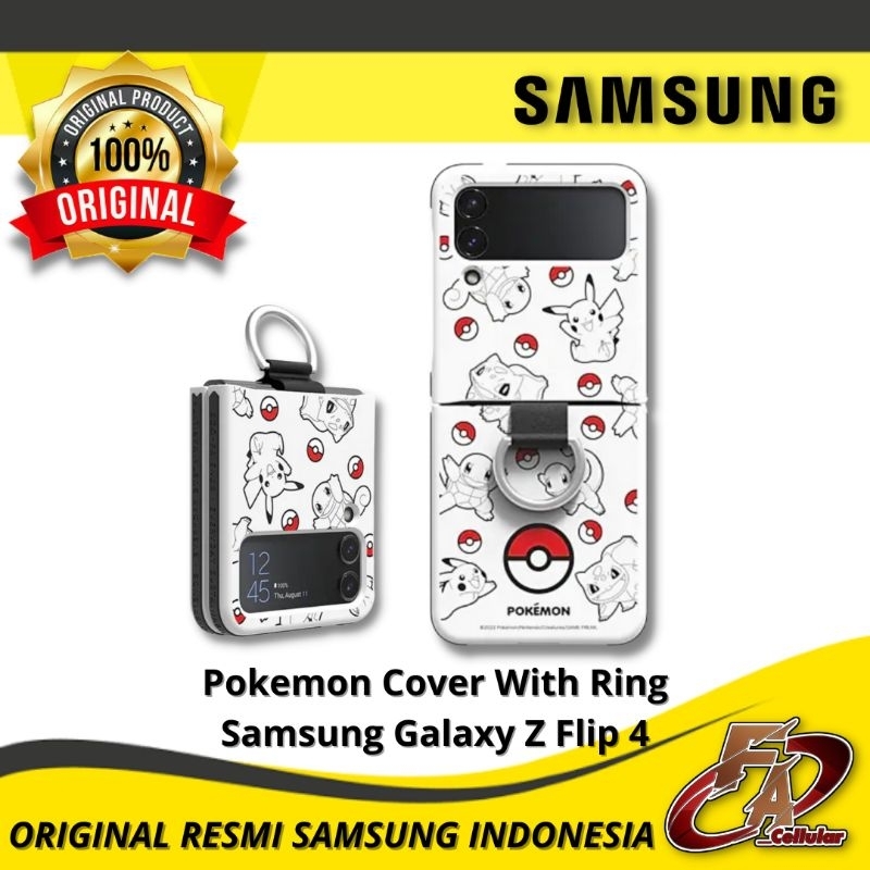 Jual Pokemon Cover With Ring Samsung Galaxy Z Flip 4 - Original Resmi ...