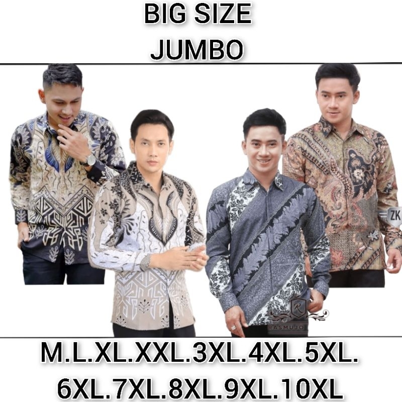 Jual KEMEJA BATIK KERJA BIG SIZE JUMBO SIZE M.L.XL.XXL.3XL.4XL.5XL.6XL.7XL.8XL.9XL.10XL | Shopee ...