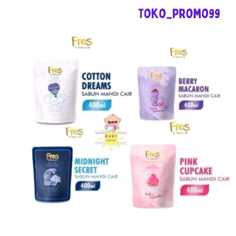 Jual sabun mandi fresh and natural 400ml (dikirim sesuai stok yg ada ...