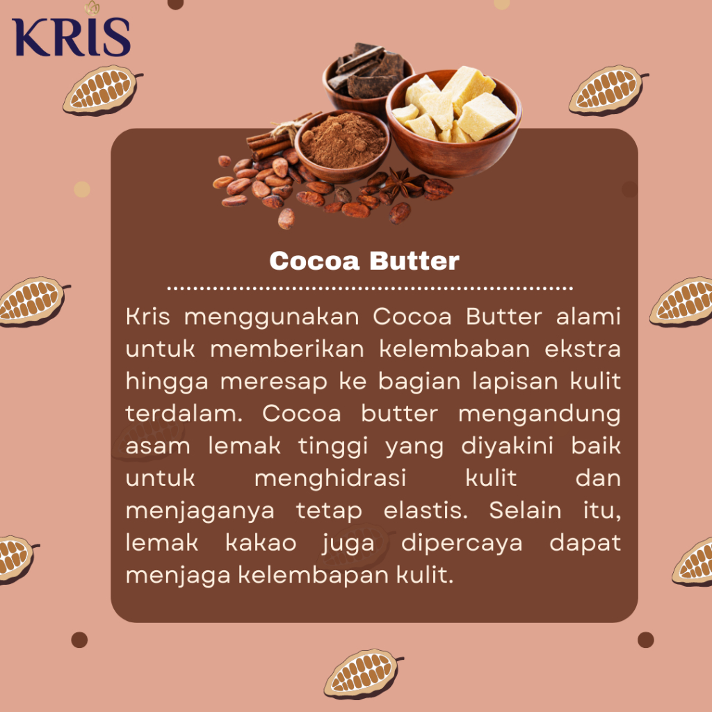 Jual Kris Hand Body Lotion Cocoa Butter 100ml - Pelembap Kulit | Shopee ...