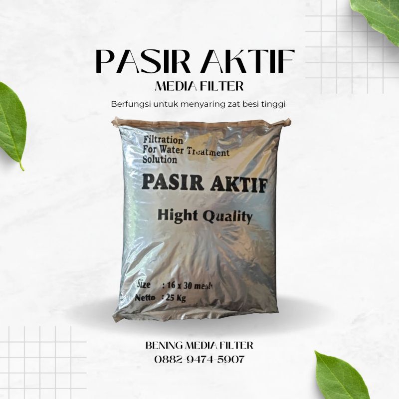 Jual PASIR AKTIF - FILTER AIR ZAT BESI - PASIR AKTIF SUPER | Shopee ...