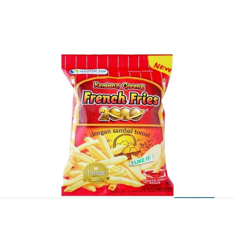 Jual French Fries 2000 Snack Kentang Goreng 24 g | Shopee Indonesia
