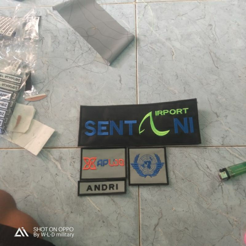 Jual logo bordil custom isi 4set logo+nama | Shopee Indonesia