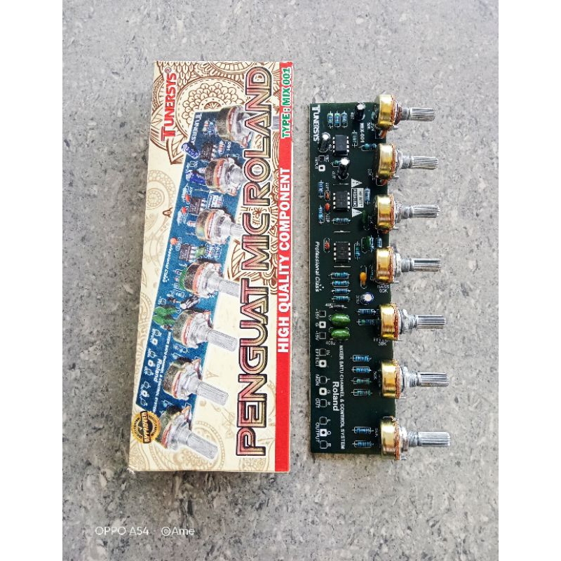 Jual Penguat Mic Roland Mixer Roland 7 Potensio Mixer Balab TUNERSYS ...
