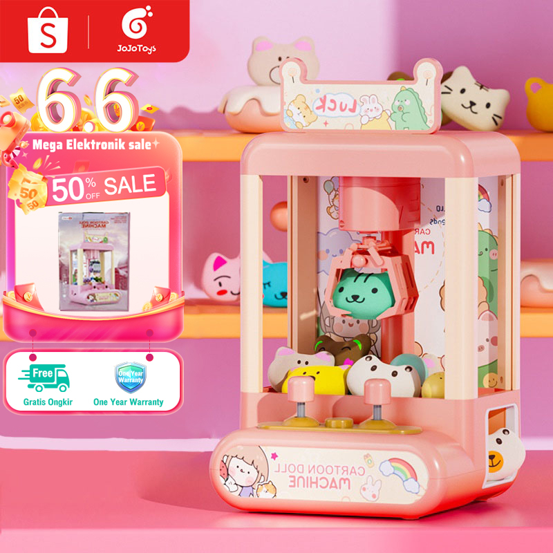 Jual JOJOTOY Claw Machine Toy Mesin Capit Mini Mainan Claw Game Mainan ...
