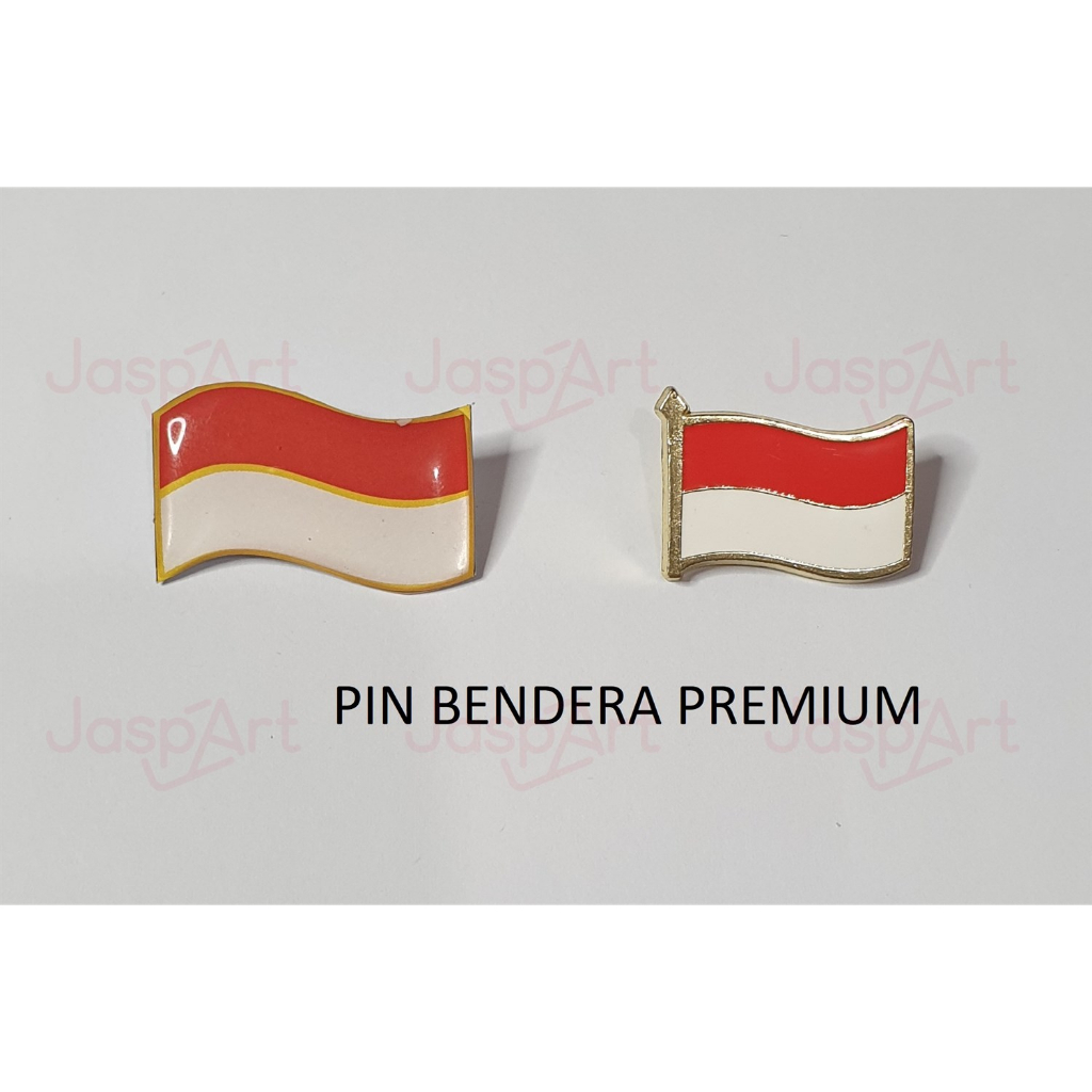 Jual Pin bendera merah putih Bahan Premium Pin Bendera untuk Topi Pin ...